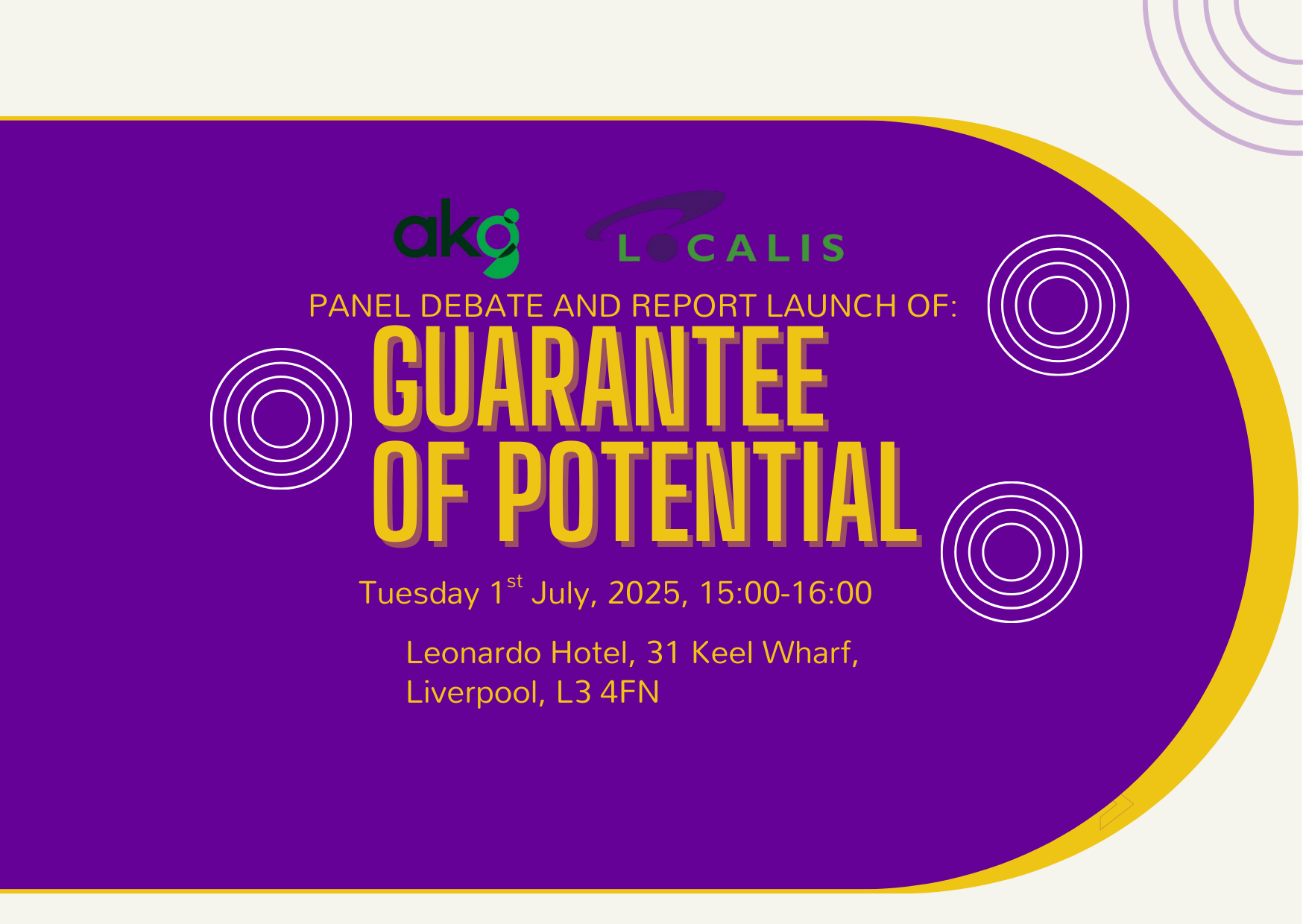 ‘Guarantee of potential' - A Localis LGA Conference 2025 Panel Debate ...